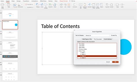 Make A Great Table Of Contents In PowerPoint PPT Video