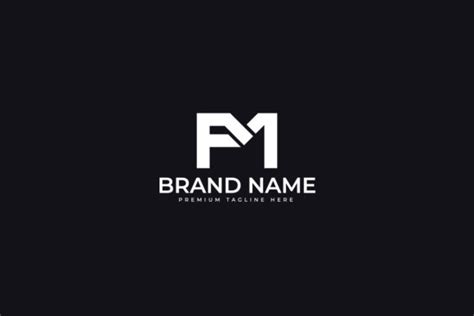 Letter FM Logo Template Afbeelding Door Nicer Mind Creative Fabrica