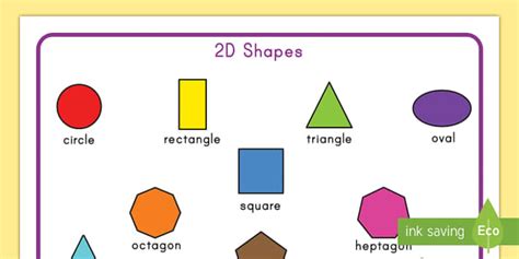 D Shape Word Mat