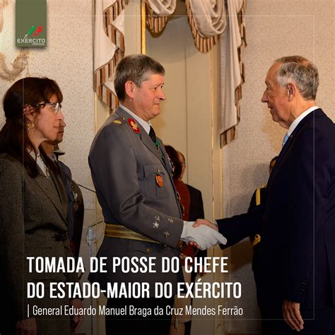 Ex Rcito Portugu S On Twitter General Eduardo Mendes Ferr O Toma