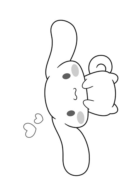 Dibujos Para Imprimir Y Colorear De Cinnamoroll Love