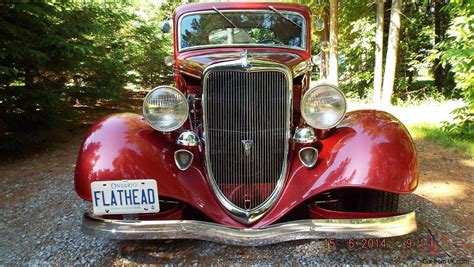 Ford Steel Window Coupe V Flat Head Hot Rod Rat Rod Ex