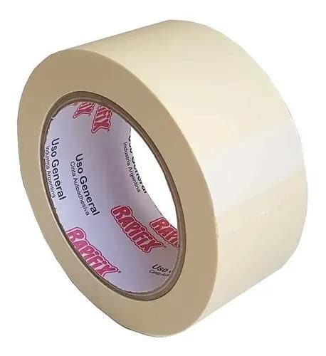 Cinta Papel Enmascarar Pintor Mm X Mts Caja U Rapifix Env O Gratis