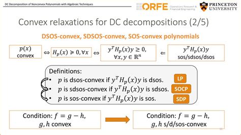 georgina hall princeton orfe joint work with amir ali ahmadi ppt download