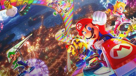 Mario Kart 8 Deluxe Sort Du Classement Des 20 Meilleurs Jeux Américains