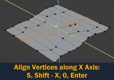 How To Align Vertices In Blender Dmodels Org Blog