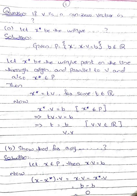 [solved] linear algebra if v is a nonzero vector in r3 and b is a real course hero