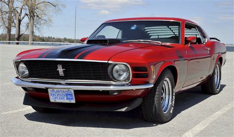 Red 1970 Boss 302 Ford Mustang Fastback MustangAttitude Photo Detail