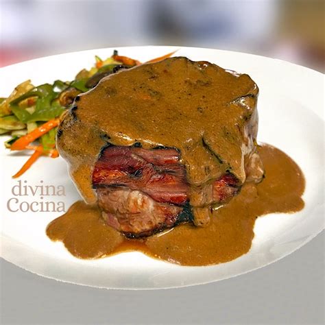 Tourned De Ternera O Buey En Salsa Espa Ola Divina Cocina