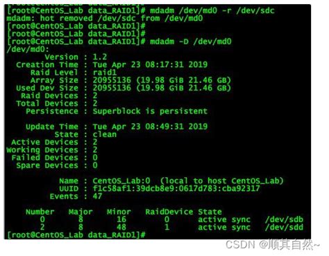 Linux下软RAID管理工具mdadm的基本操作实践 CSDN博客