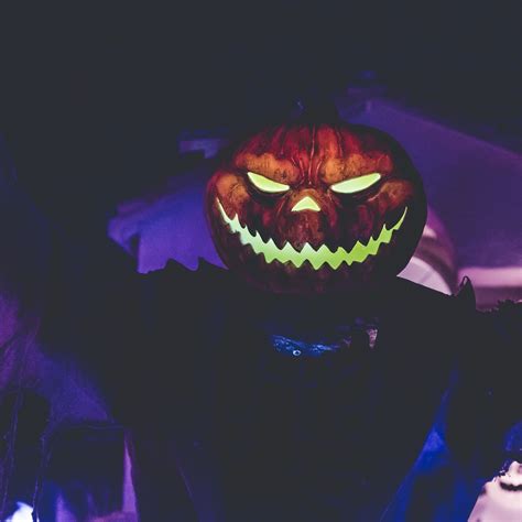 Neon Halloween Wallpaper