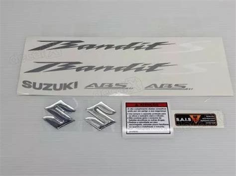 Kit Emblema Adesivo Suzuki Bandit 650s 2011 Szb60s1104 Fgc