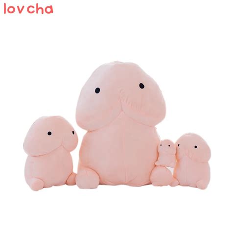 10203050cm Creative Cute Penis Plush Toys Pillow Sexy Soft Stuffed Funny Cushion Simulation