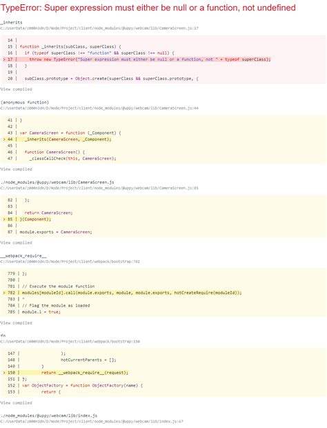 typeerror super expression must either be null or a function not undefined · issue 991
