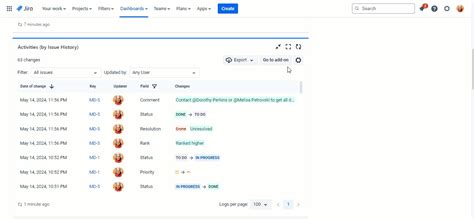 how to create custom issue history reports in jira atlassian community