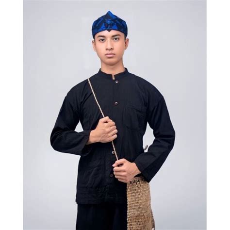 Satu Set Baju Celana Pangsi Sunda Dewasa Baju Adat Sunda Baju