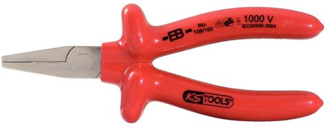 KS TOOLS 1000V Szczypce Plaskie 160mm KS Tools Sklep EMPIK