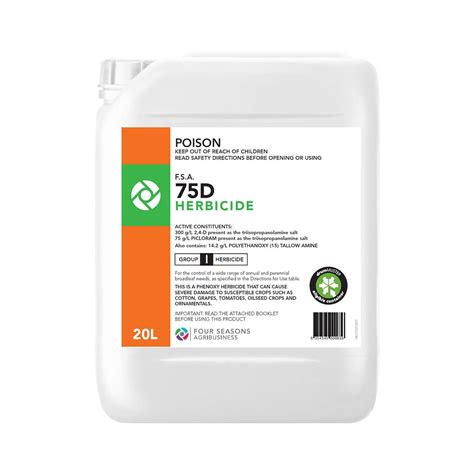 F S A 75D Herbicide Four Seasons Agribusiness