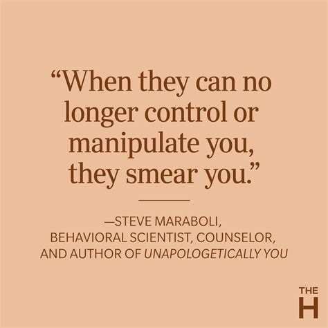 Steve Maraboli Manipulation Quote The Healthy