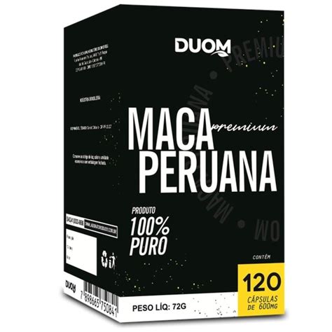 Maca Peruana Duom Premium 120 cápsulas Centauro