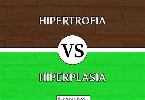 Diferença entre hipertrofia e hiperplasia