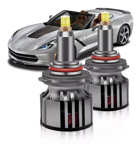 Kit De Faros Led De 360 H7 9005 H11 9006 Luz Alta Y Baja Meses Sin