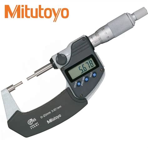 Original Mitutoyo 331 251 30 Spm 25mx Spline Micrometer Ip65 Φ3mm