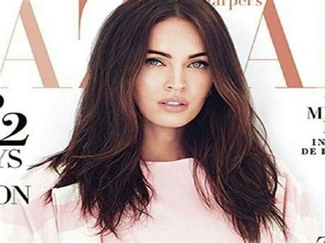 Pin By NICOLE MYERS On MEGAN FOX Megan Fox Long Hair Styles Megan