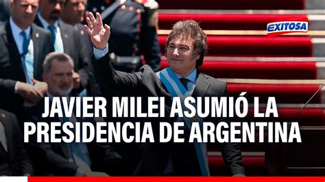 Javier Milei asumió la presidencia de Argentina hoy comienza el fin
