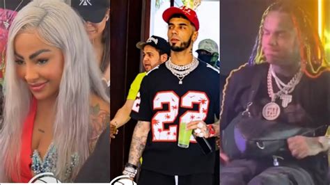 Yailin Se Vuelve Loca Al Ver Anuel Tekashi Se Sorprende Youtube