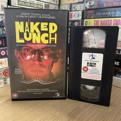 NAKED LUNCH Big Box Ex Rental VHS David Cronenberg Peter Weller