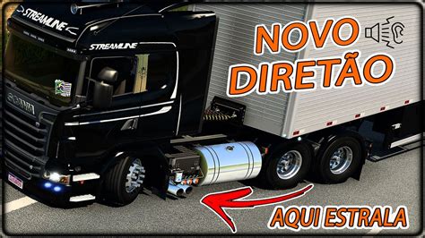SAIU RONCO DIRETÃO TOP PARA SCANIA ETS2 MODS BR 1 44 YouTube