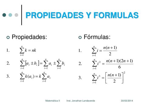 Ejemplos De Notacion Sigma
