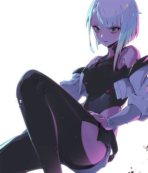 Online Crop HD Wallpaper Cyberpunk Edgerunners Lucy Edgerunners