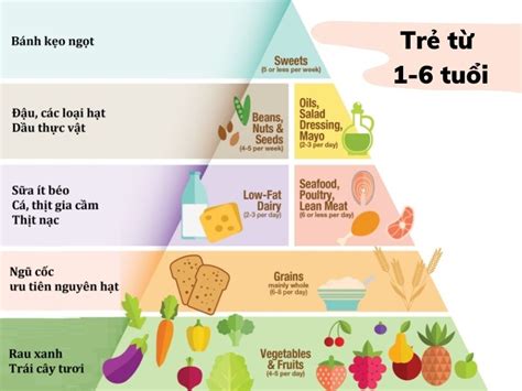 Chế độ dinh dưỡng cho trẻ em theo từng độ tuổi và gợi ý thực đơn