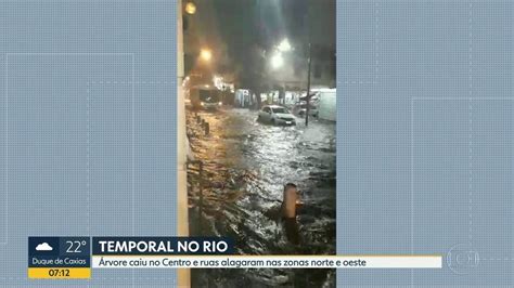 Chuva Alaga Ruas No Centro E Nas Zonas Oeste E Norte Do Rio Bom Dia