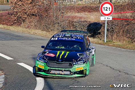 Solberg Oliver Edmondson Elliott Škoda Fabia RS Rally2 Rallye