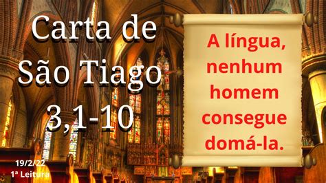 Carta De S O Tiago Reflex O Youtube
