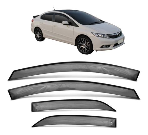 Calha De Chuva Honda Civic 2012 2013 2014 2015 2016 Tg Poli
