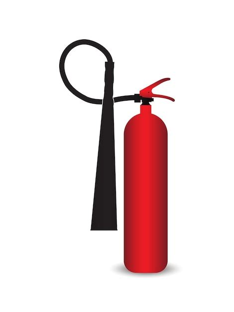 Premium Vector Fire Extinguisher Icon Logo Element Illustration Fire