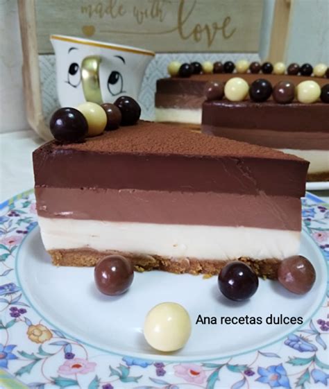 Tarta Tres Chocolates Con Y Sin Thermomix Artofit