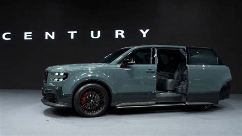 Toyota Century SUV Debuts With Fully Reclining Rear