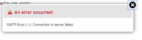 Roundcube Smtp Error Connection To Server Failed Articles