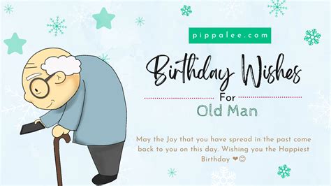 Best Birthday Wishes For Old Man Cute Wishes