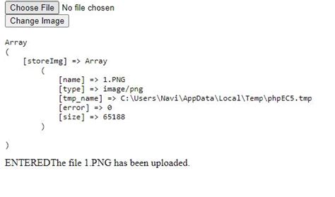Html Php POST Method Not Working When Trying To Upload A File