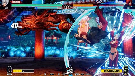 Angel Combo Kof Xv Youtube
