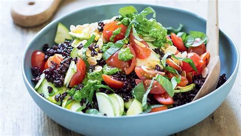 Riz noir vénéré aux légumes de saison France Inter