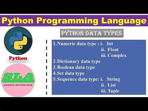 Data Types In Python Python Tutorials For Beginners Python