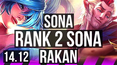 SONA Ezreal Vs RAKAN Varus SUP Rank 2 Sona 4 1 13 BR