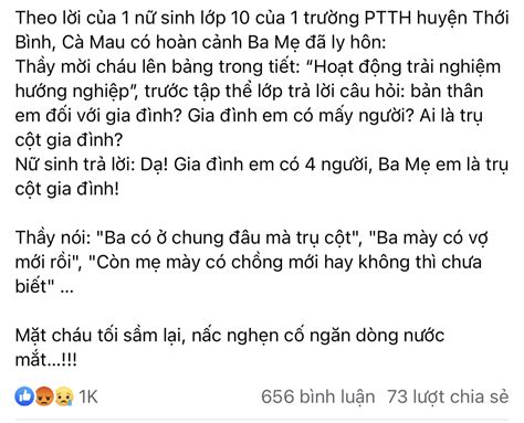 Th Y Gi O Xin L I V N I Chuy N T Nh C A Gia Nh N Sinh Trong Gi H C